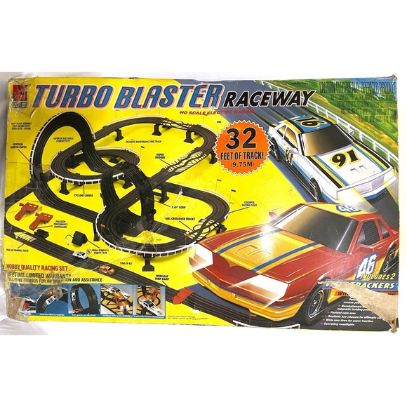 Toys | Turbo Blaster Raceway 32 Of Track | Poshmark